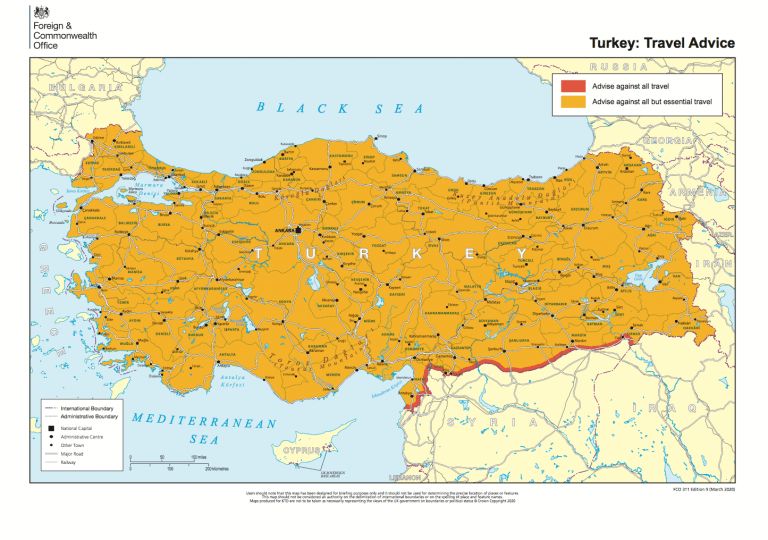 Is it safe to Travel to Turkey in 2021 ? Covid-19 Update & Risky Areas ...
