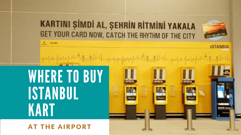 Where to Buy Istanbulkart in Istanbul New Airport - Upgraded Step-by ...