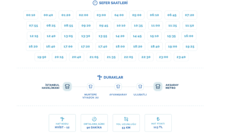 Havaist Shuttles - Budget Friendly Istanbul New Airport Transfer Bus ...