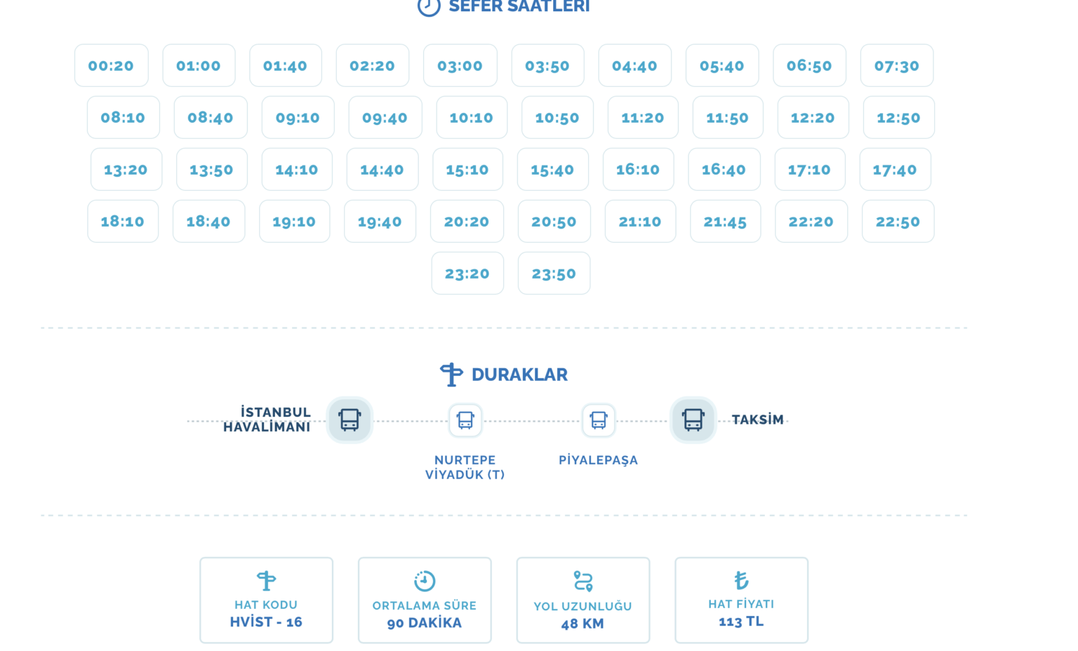 Havaist Shuttles - Budget Friendly Istanbul New Airport Transfer Bus ...