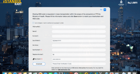 How to Match Hes Code with Istanbulkart ? Quick Guide for 2022 - TURKEY ...
