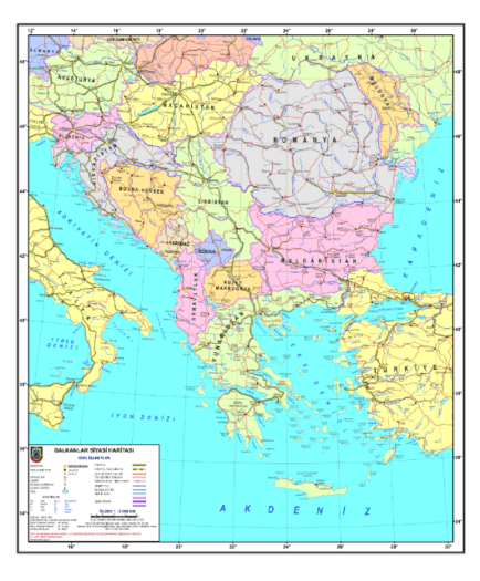 Turkey in the World Map - Where to Go As a Tourist? - TURKEY TRAVEL JOURNAL